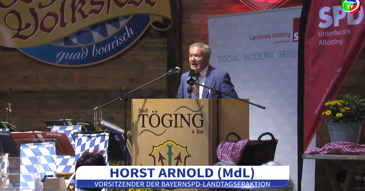 SPD-Volksfestnachlese mit Horst Arnold in Töging am Inn | Allround TV